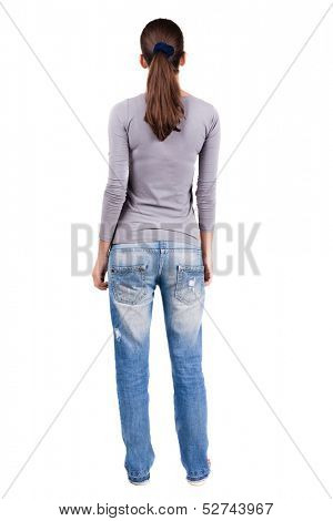 Back View Standing Image & Photo (Free Trial) | Bigstock