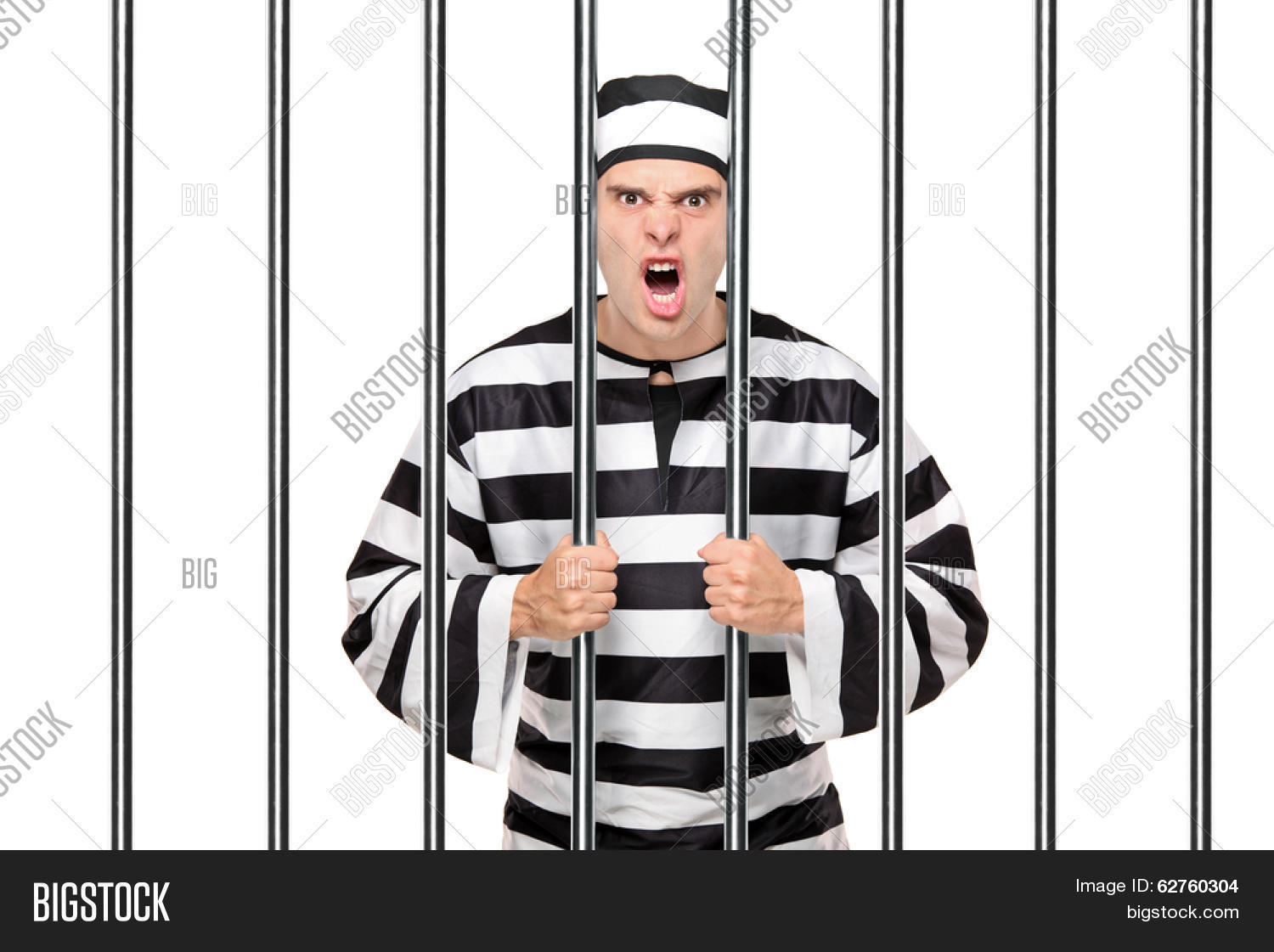 Angry Prisoner Image & Photo (Free Trial) | Bigstock