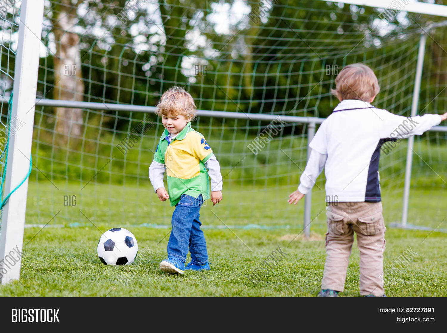 Two Little Sibling Image & Photo (Free Trial) | Bigstock