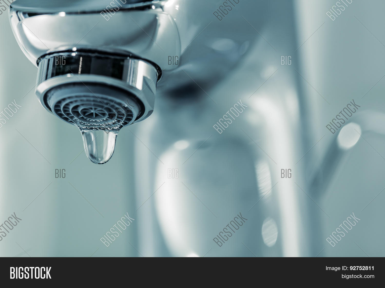 Tap Dripping Waterdrop Image & Photo (Free Trial) | Bigstock