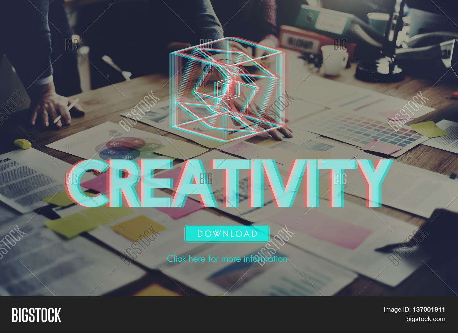 3D Creativity Illusion Image & Photo (Free Trial) | Bigstock