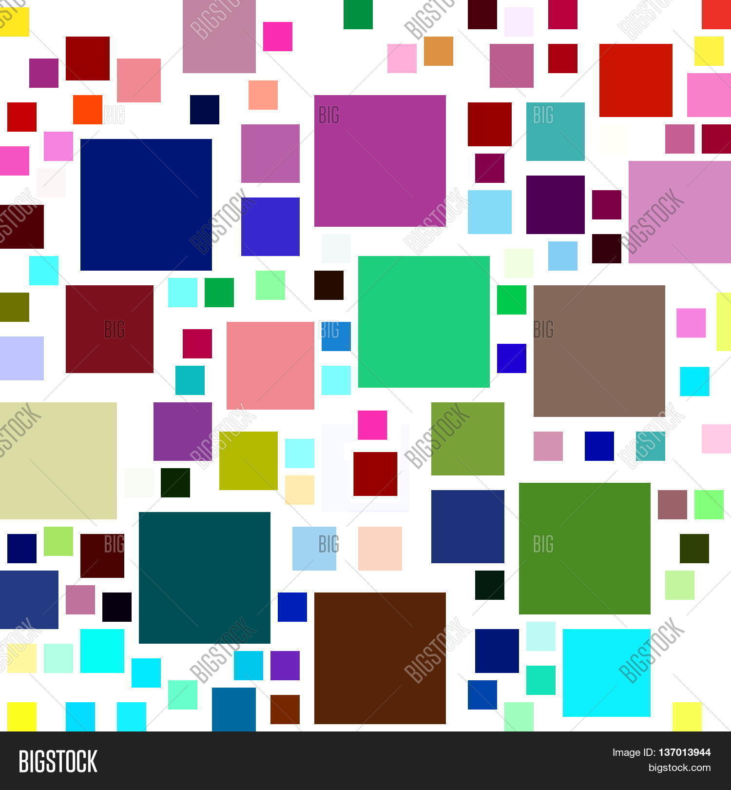 Lots Colorful Square Image & Photo (Free Trial) | Bigstock