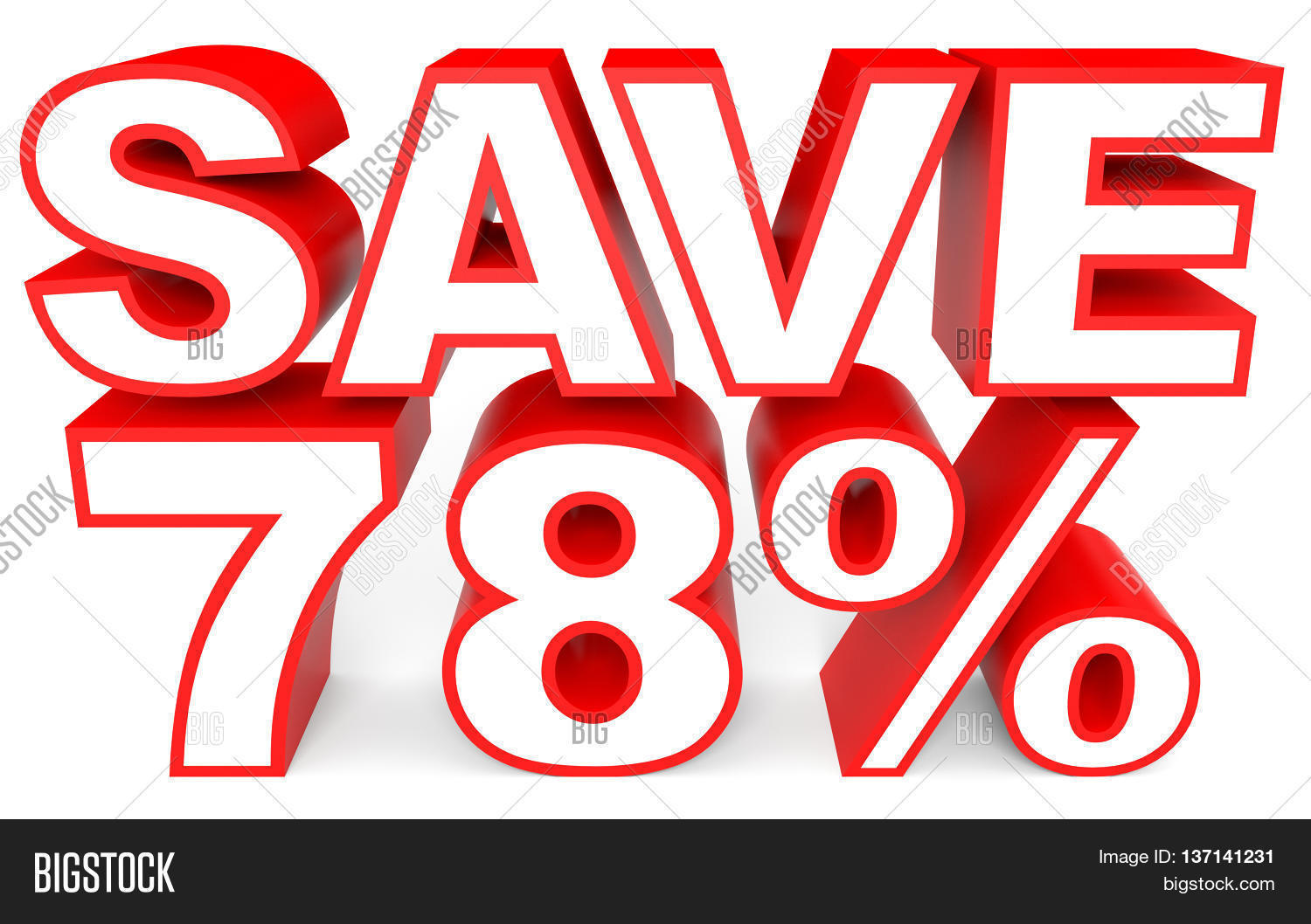Discount 78 Percent Image & Photo (Free Trial) | Bigstock