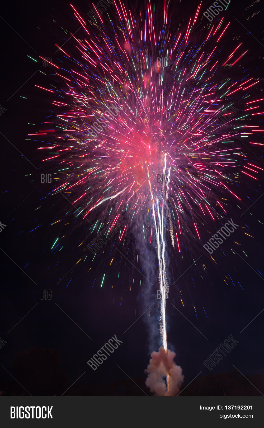 Fireworks Celebration Image & Photo (Free Trial) | Bigstock