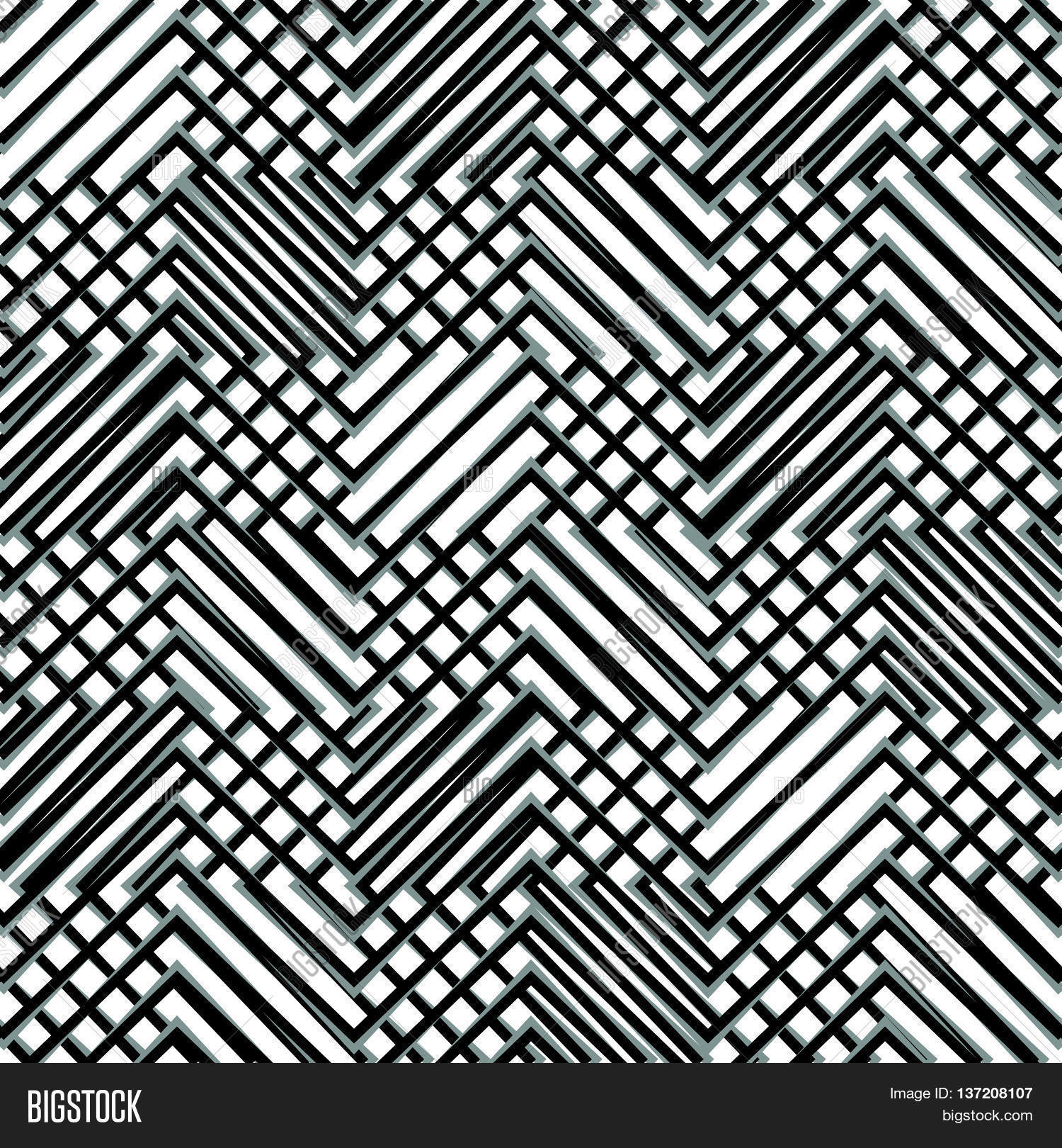 Grid, Mesh, Zigzag, Vector & Photo (Free Trial) | Bigstock