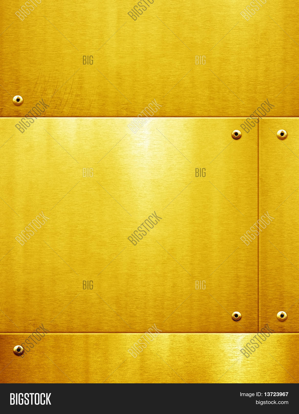 Golden Plate Image & Photo (Free Trial) | Bigstock