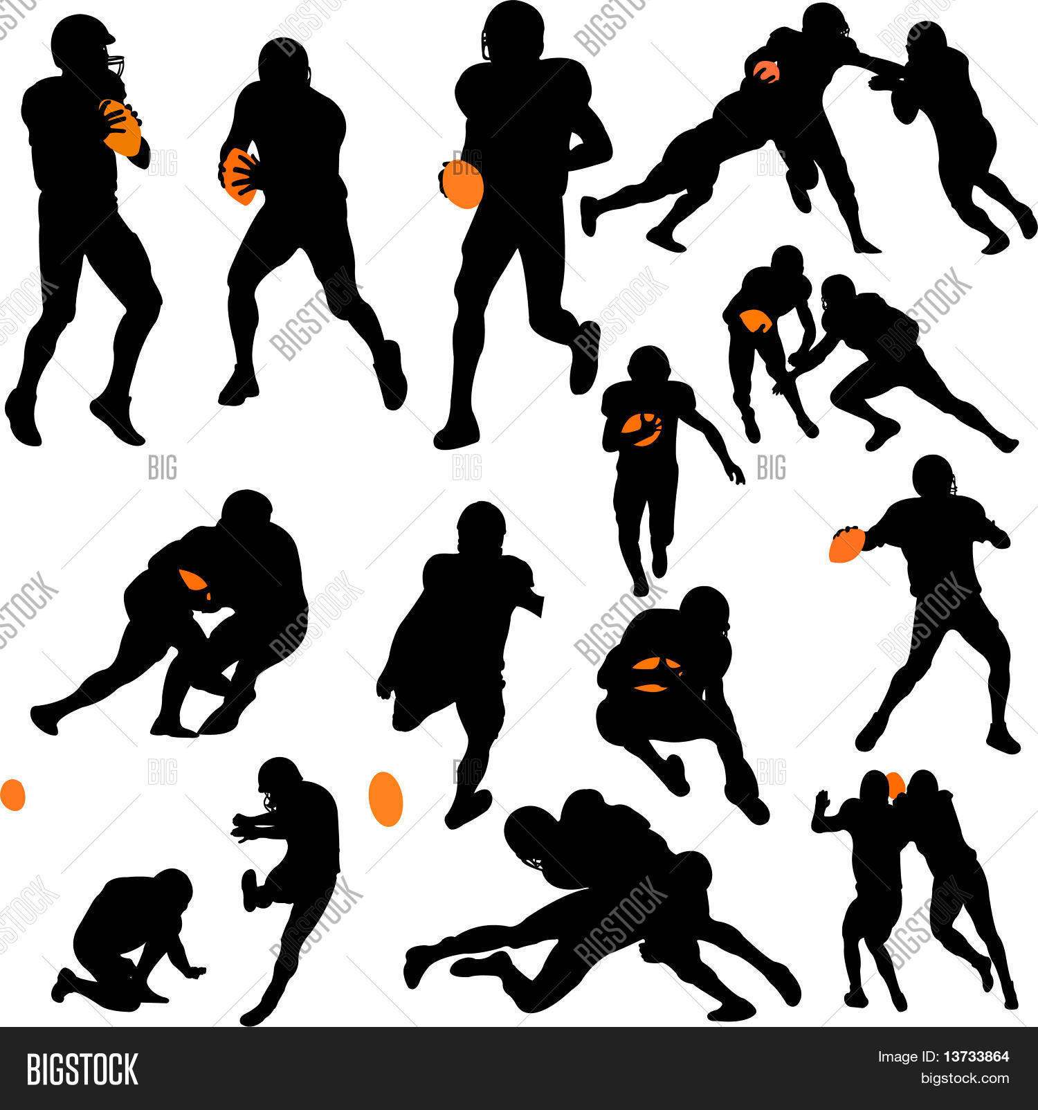 American Football Vector & Photo (Free Trial) | Bigstock