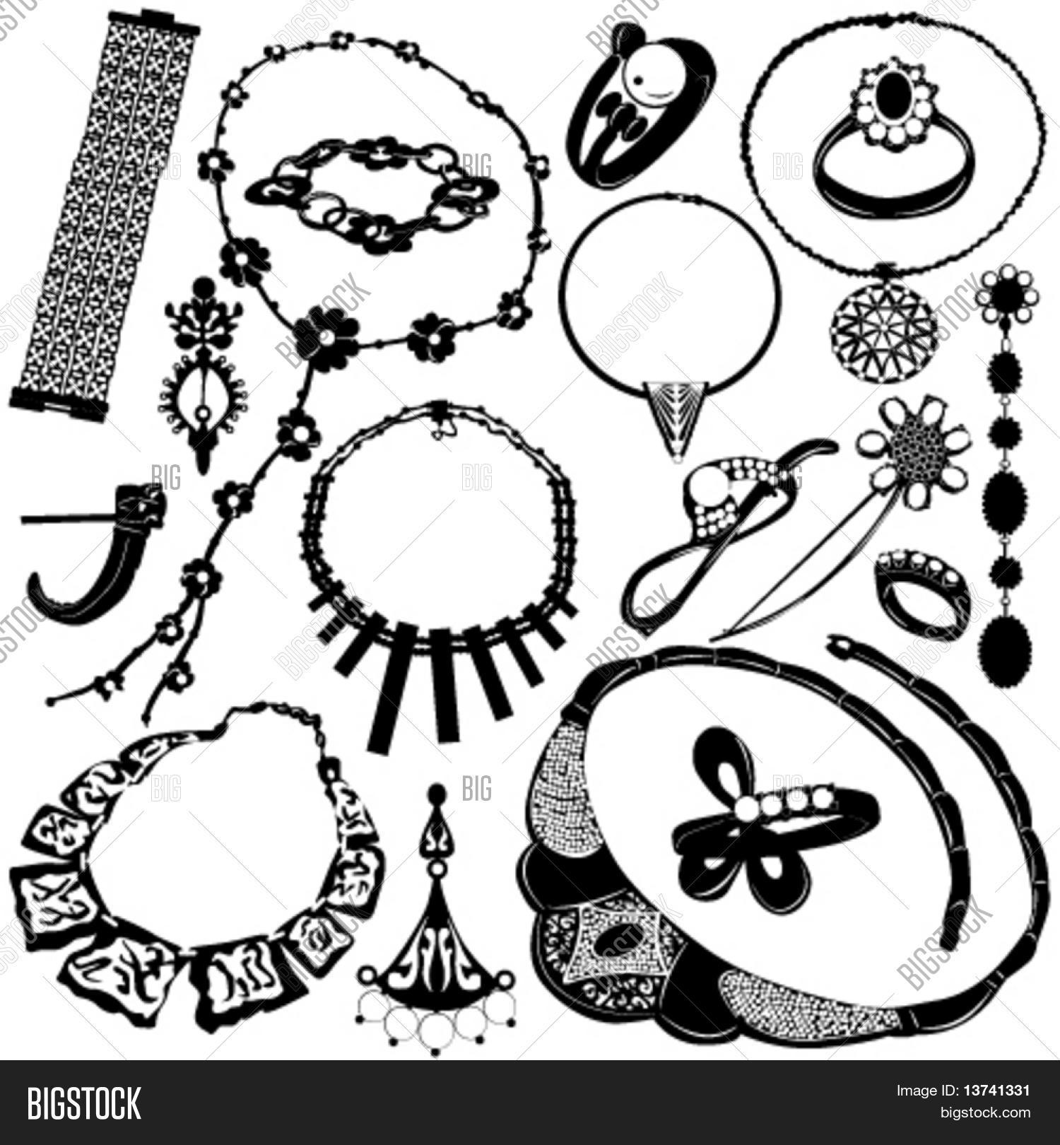 Jewelry Women Vector Vector & Photo (Free Trial) | Bigstock