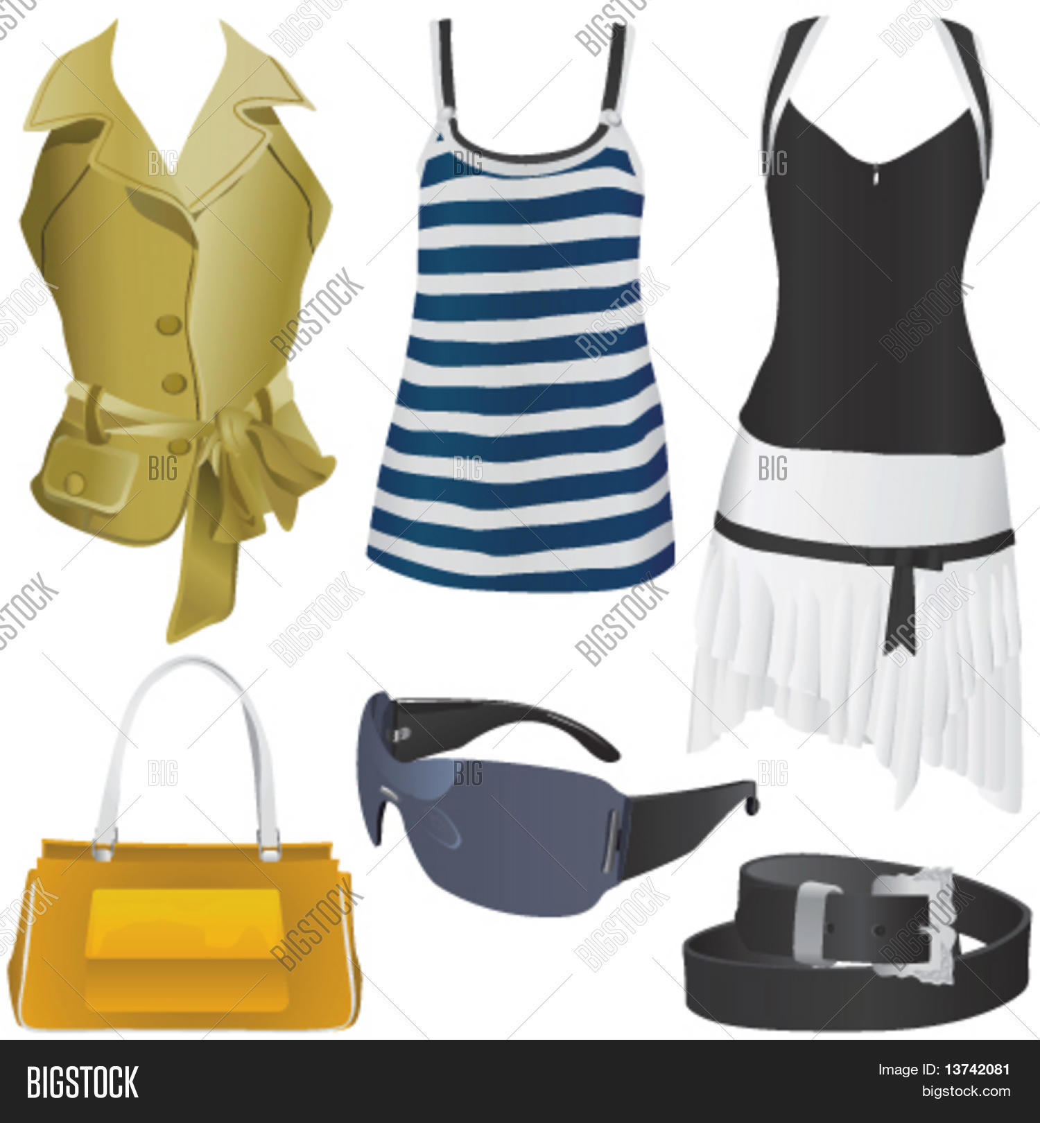 Women Fashion Vector Vector & Photo (Free Trial) | Bigstock