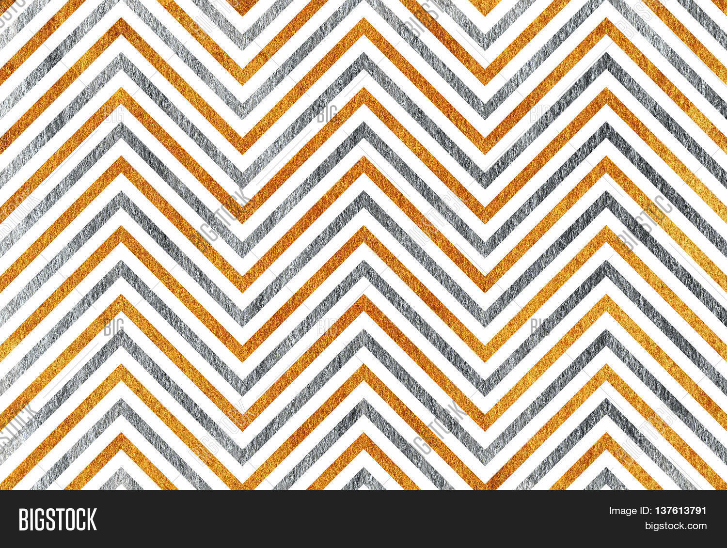 Golden Silver Stripes Image & Photo (Free Trial) | Bigstock