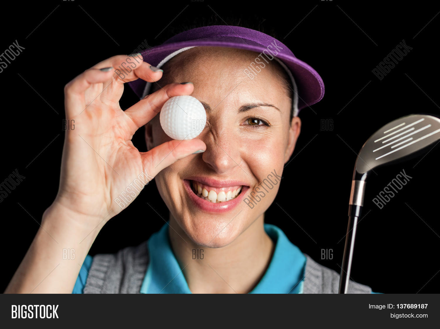 Happy Golf Player Image & Photo (Free Trial) | Bigstock