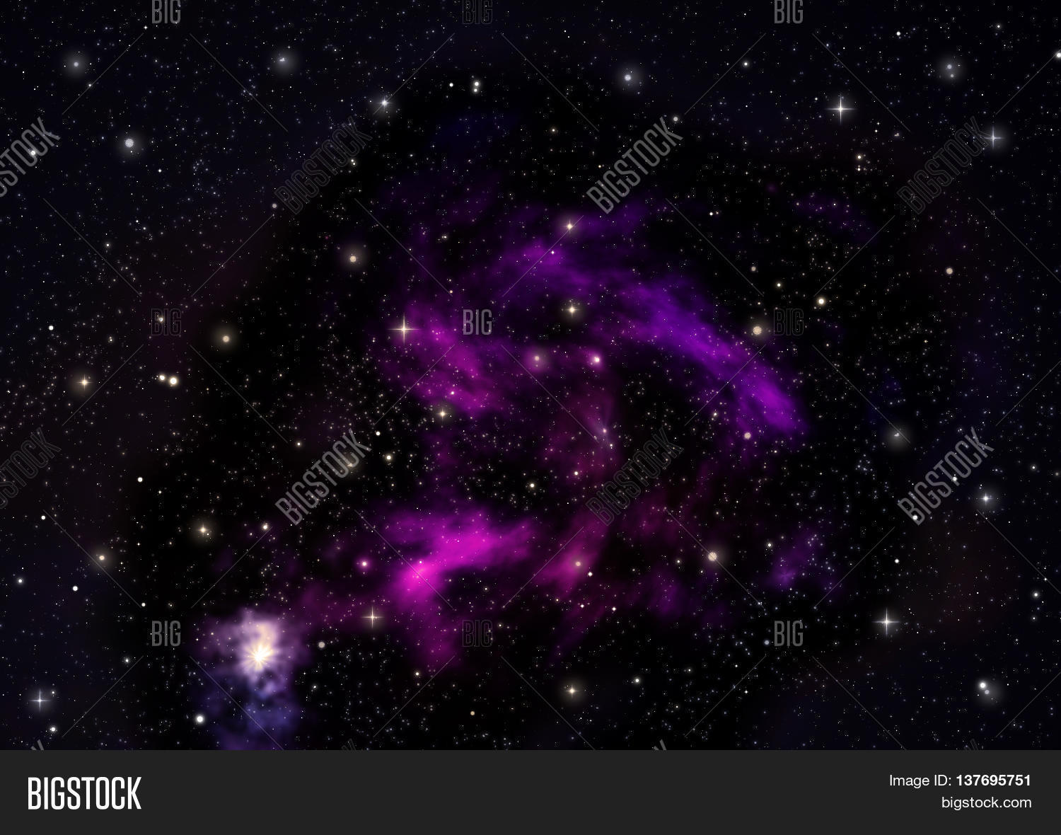Star Field Space Image & Photo (Free Trial) | Bigstock