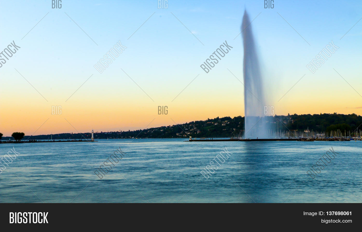 View Geneva's Landmark Image & Photo (Free Trial) | Bigstock