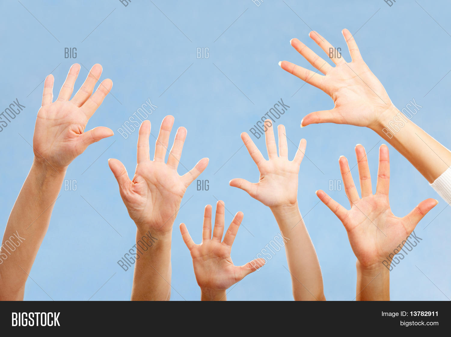 Image Hands Raising Image & Photo (Free Trial) | Bigstock