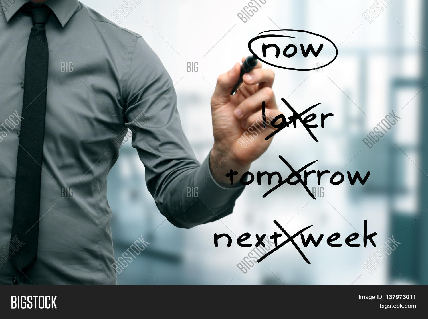No Procrastination Image & Photo (Free Trial) | Bigstock
