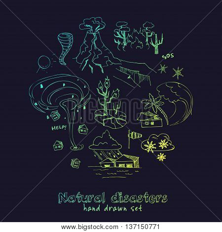 Set Doodle Sketch Vector & Photo (Free Trial) | Bigstock