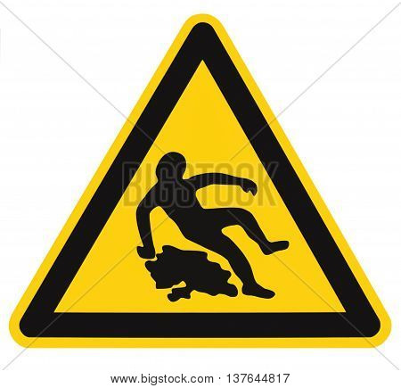 Caution Slippery When Image & Photo (Free Trial) | Bigstock