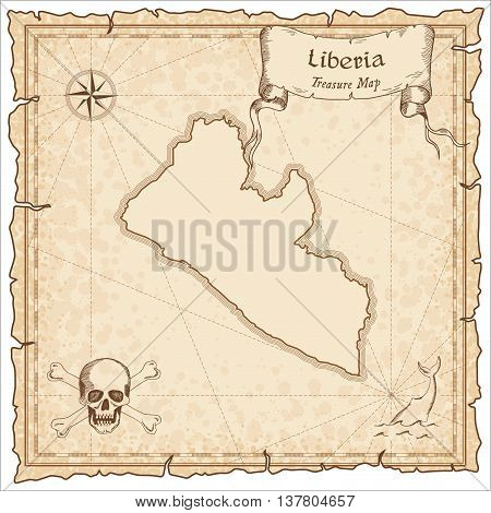 Liberia Old Pirate Vector & Photo (Free Trial) | Bigstock