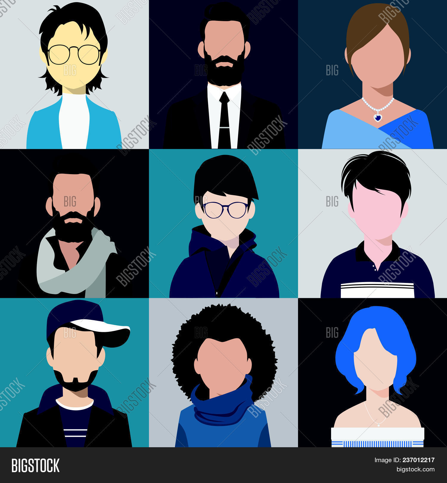 Avatar Icon Vector & Photo (Free Trial) | Bigstock