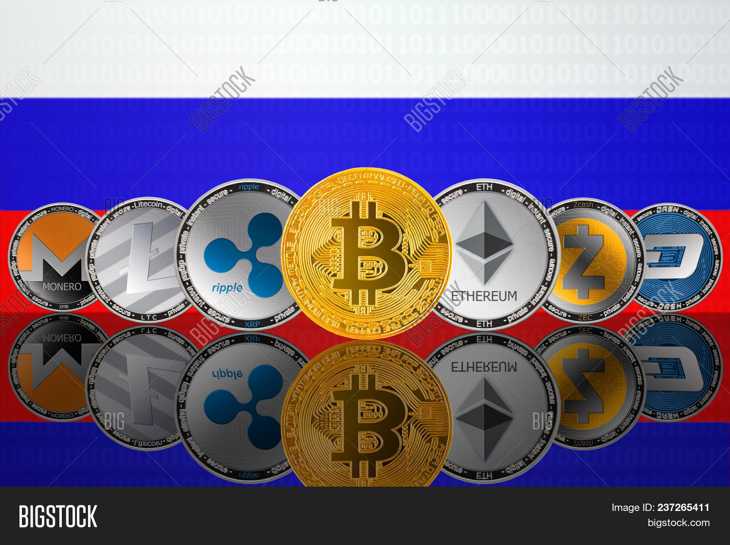 Popular Cryptocurrency Image & Photo (Free Trial) | Bigstock