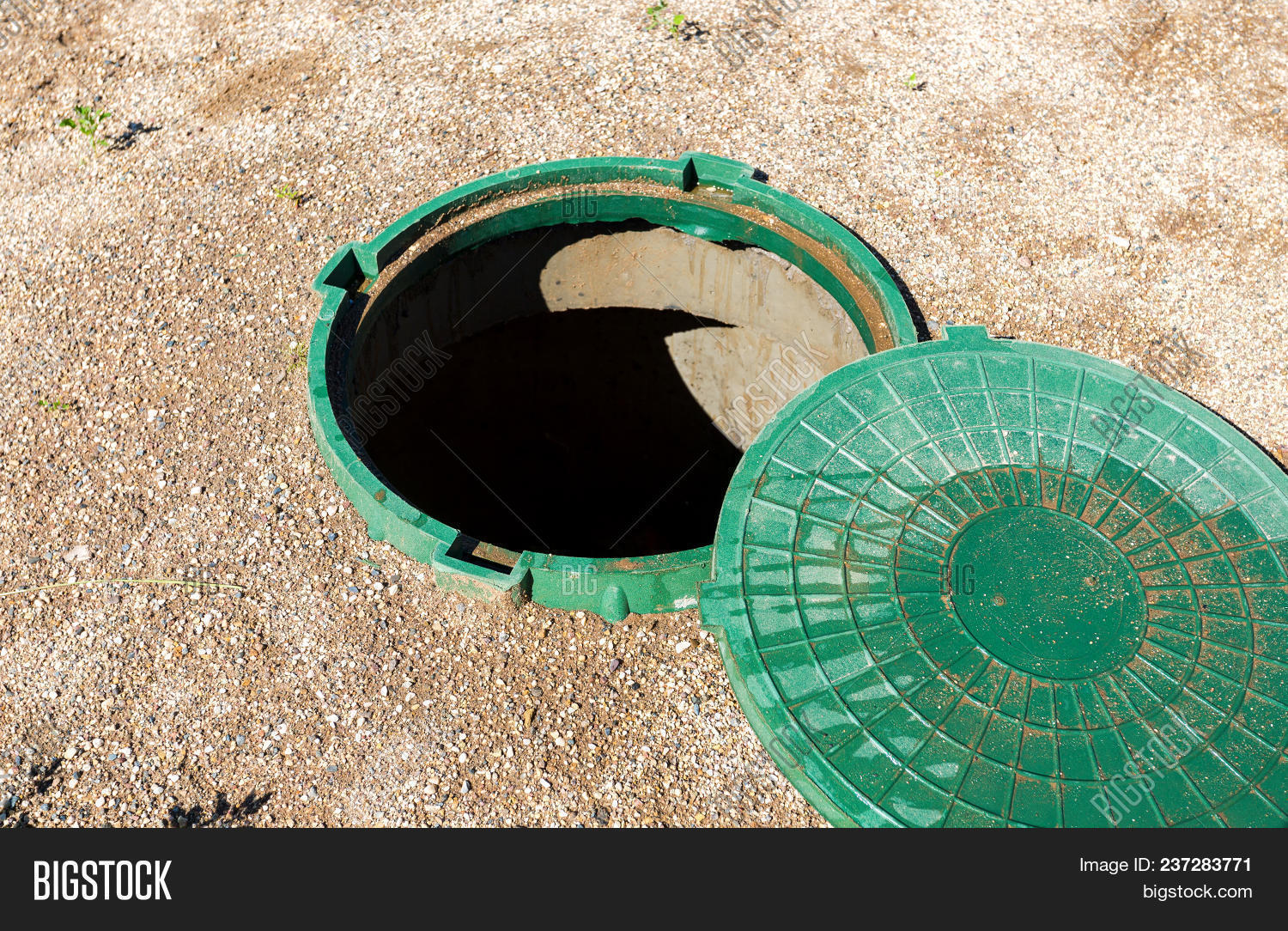Opened Unsecured Sewer Image & Photo (Free Trial) | Bigstock