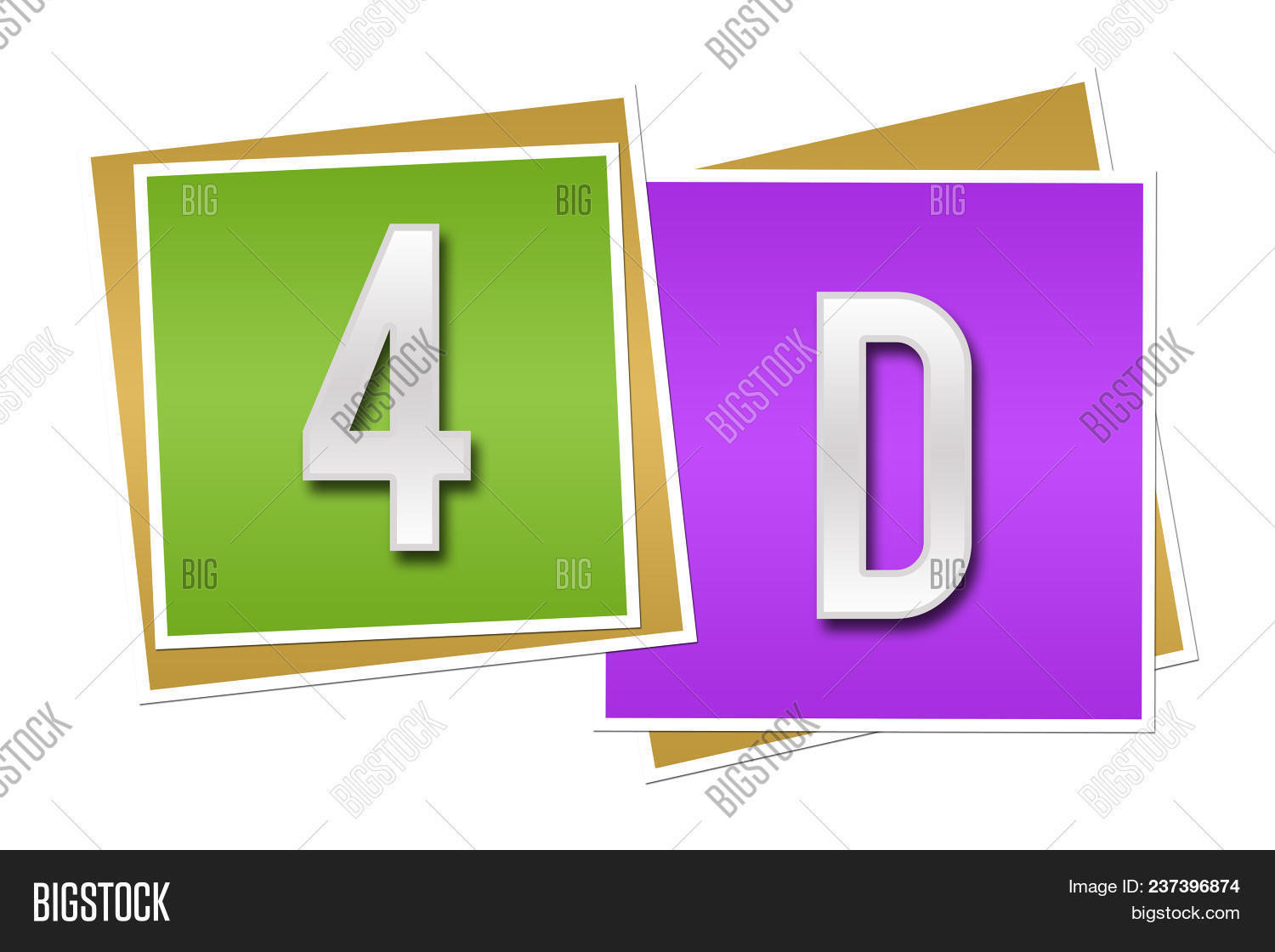 4d Text Alphabets Image & Photo (Free Trial) | Bigstock