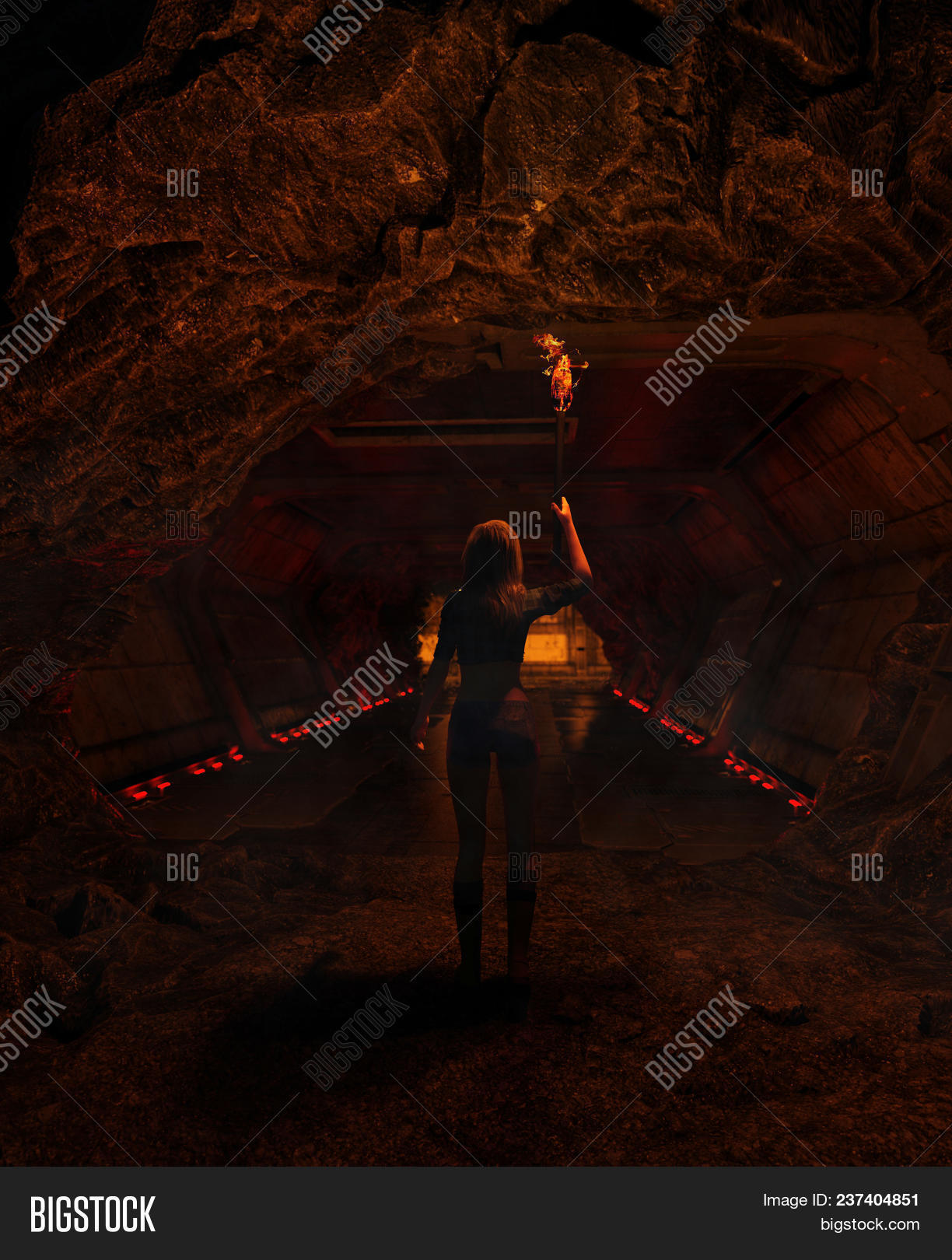 3d Illustration Girl Image & Photo (Free Trial) | Bigstock