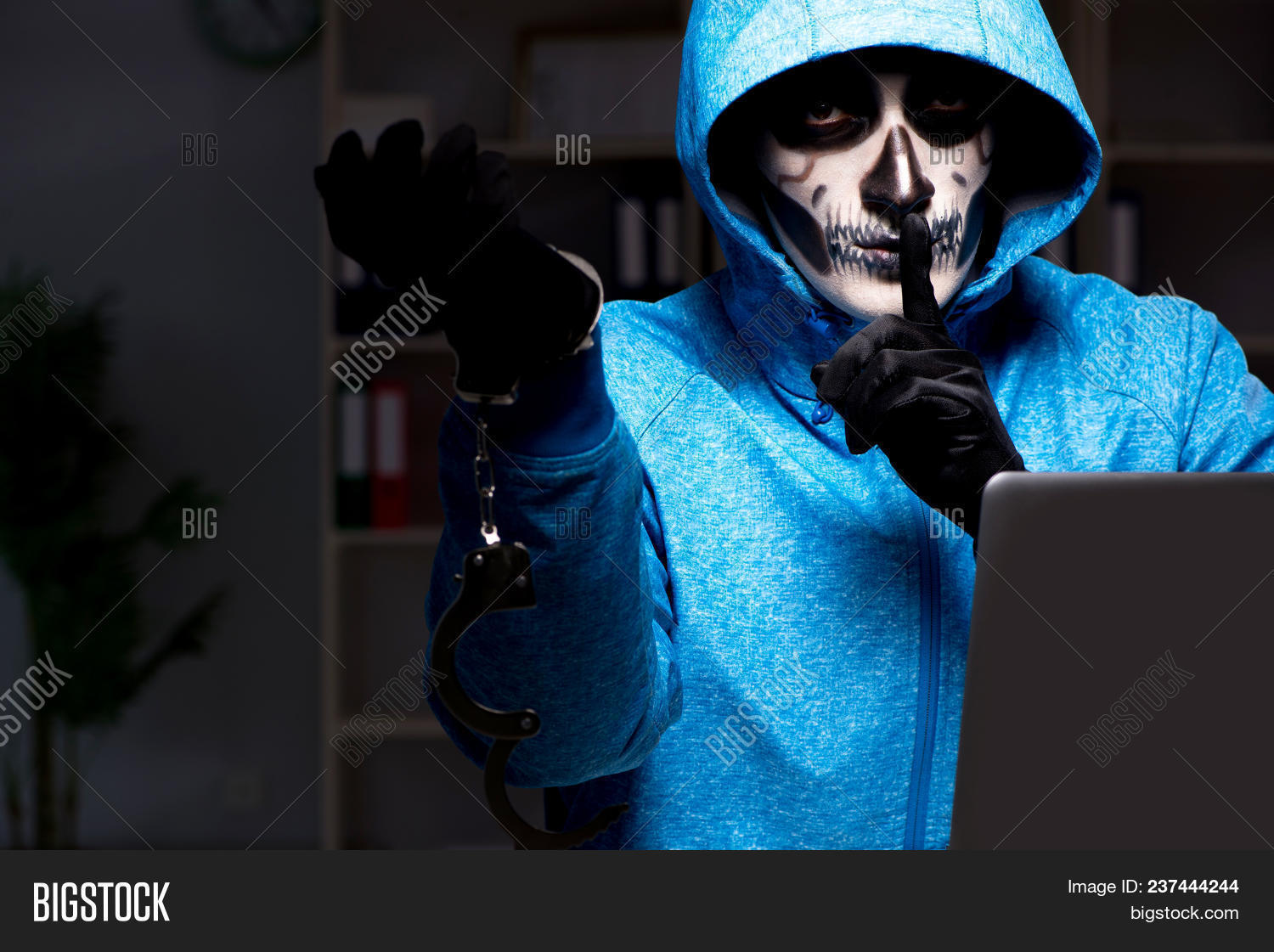 Scary Hacker Hacking Image & Photo (Free Trial) | Bigstock