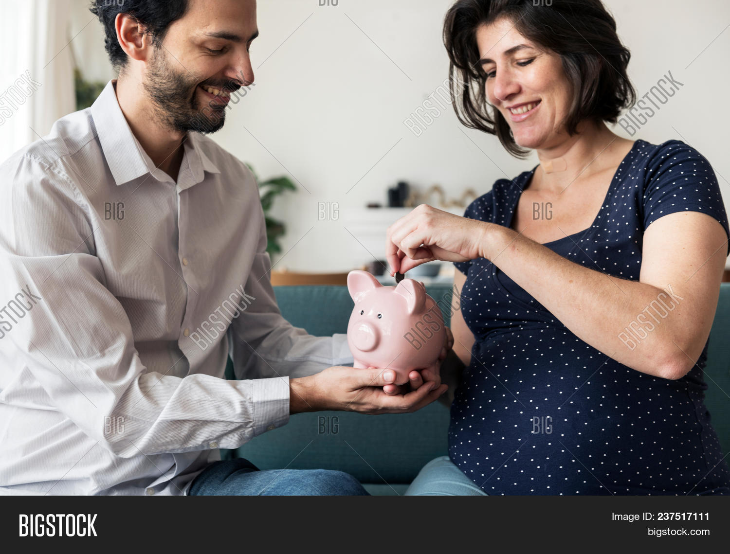 Family Saving Money Image & Photo (Free Trial) | Bigstock