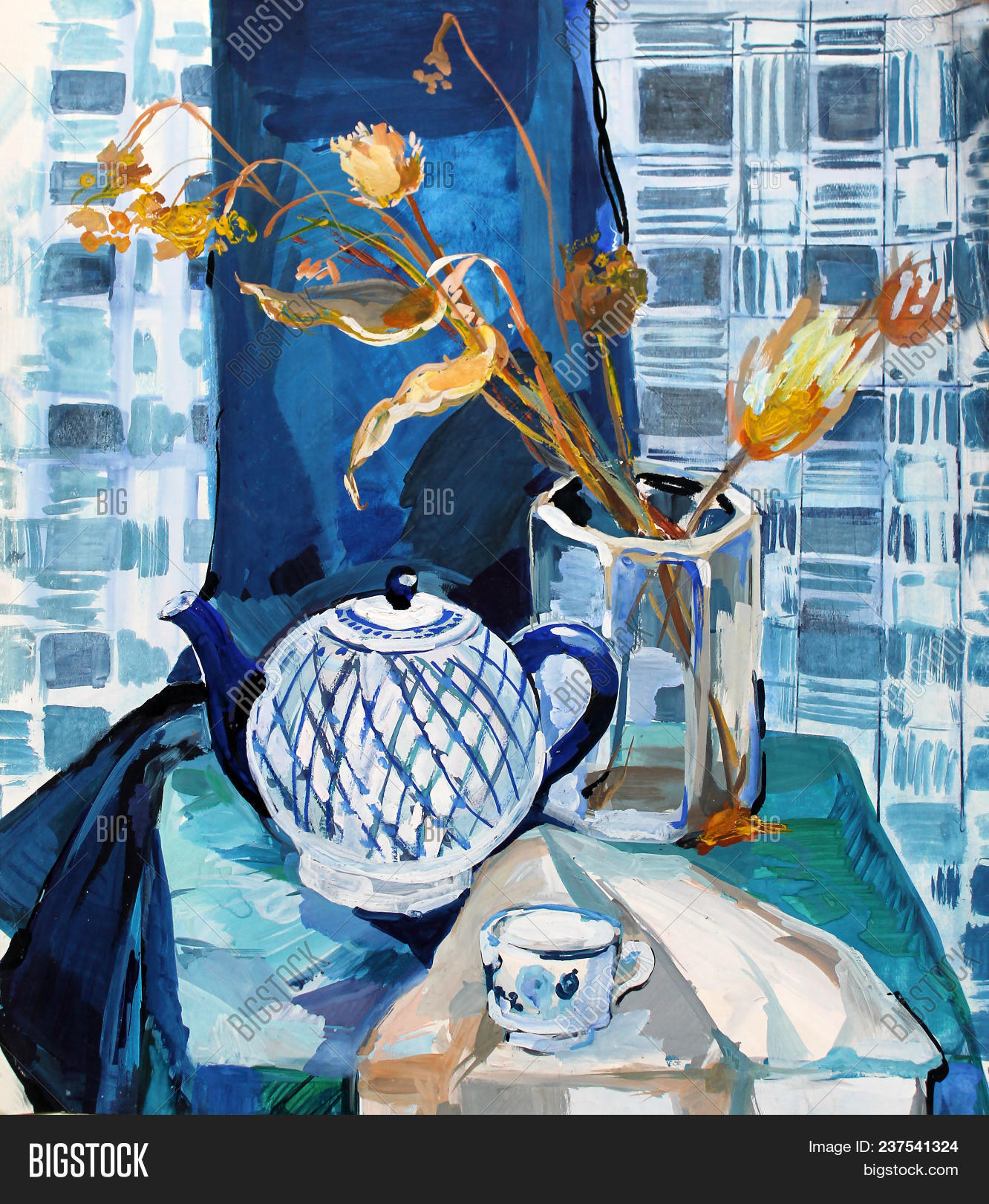 Still Life Gouache Image & Photo (Free Trial) | Bigstock