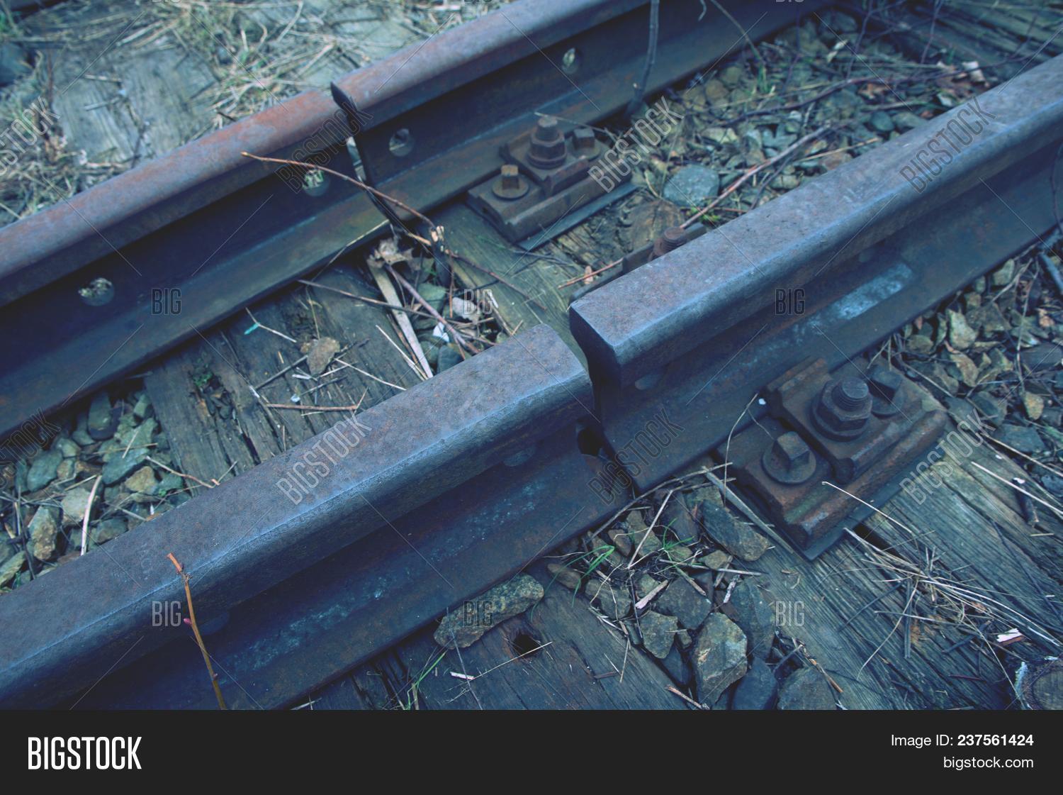 Old Rusty Rails Image & Photo (Free Trial) | Bigstock