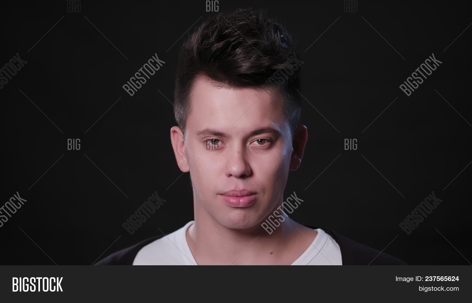 Young Man Showing Shhh Image & Photo (Free Trial) | Bigstock