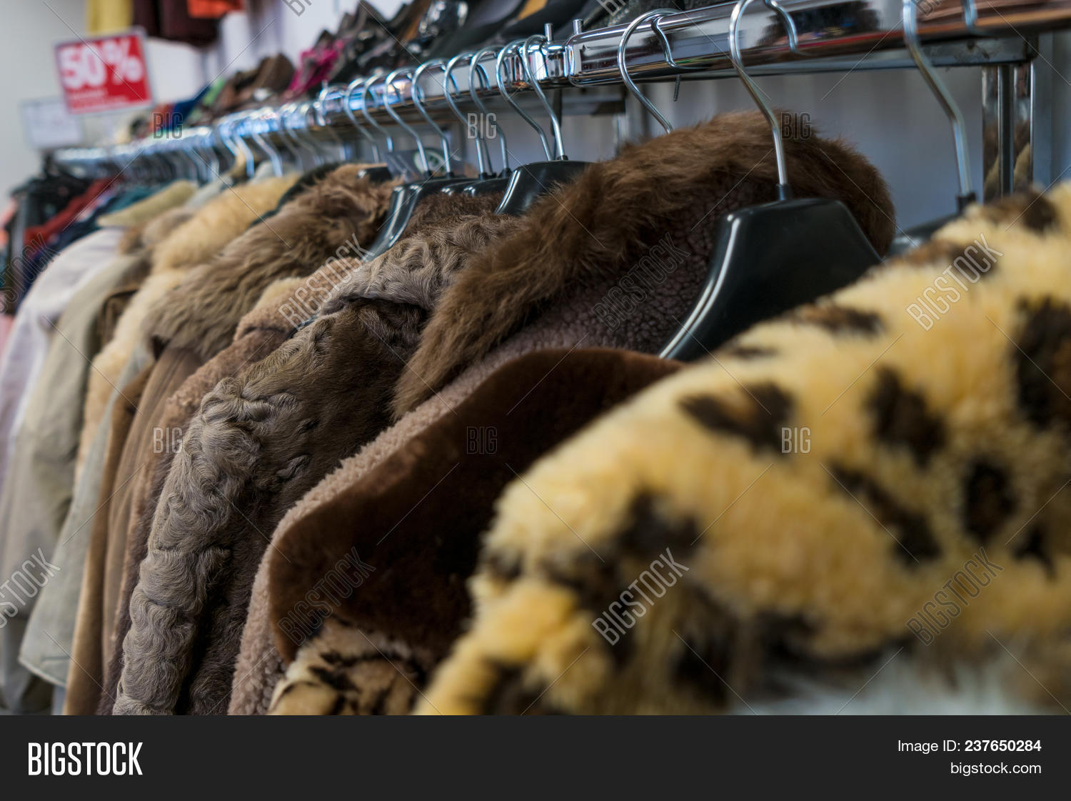 Rail Secondhand Fur Image & Photo (Free Trial) | Bigstock