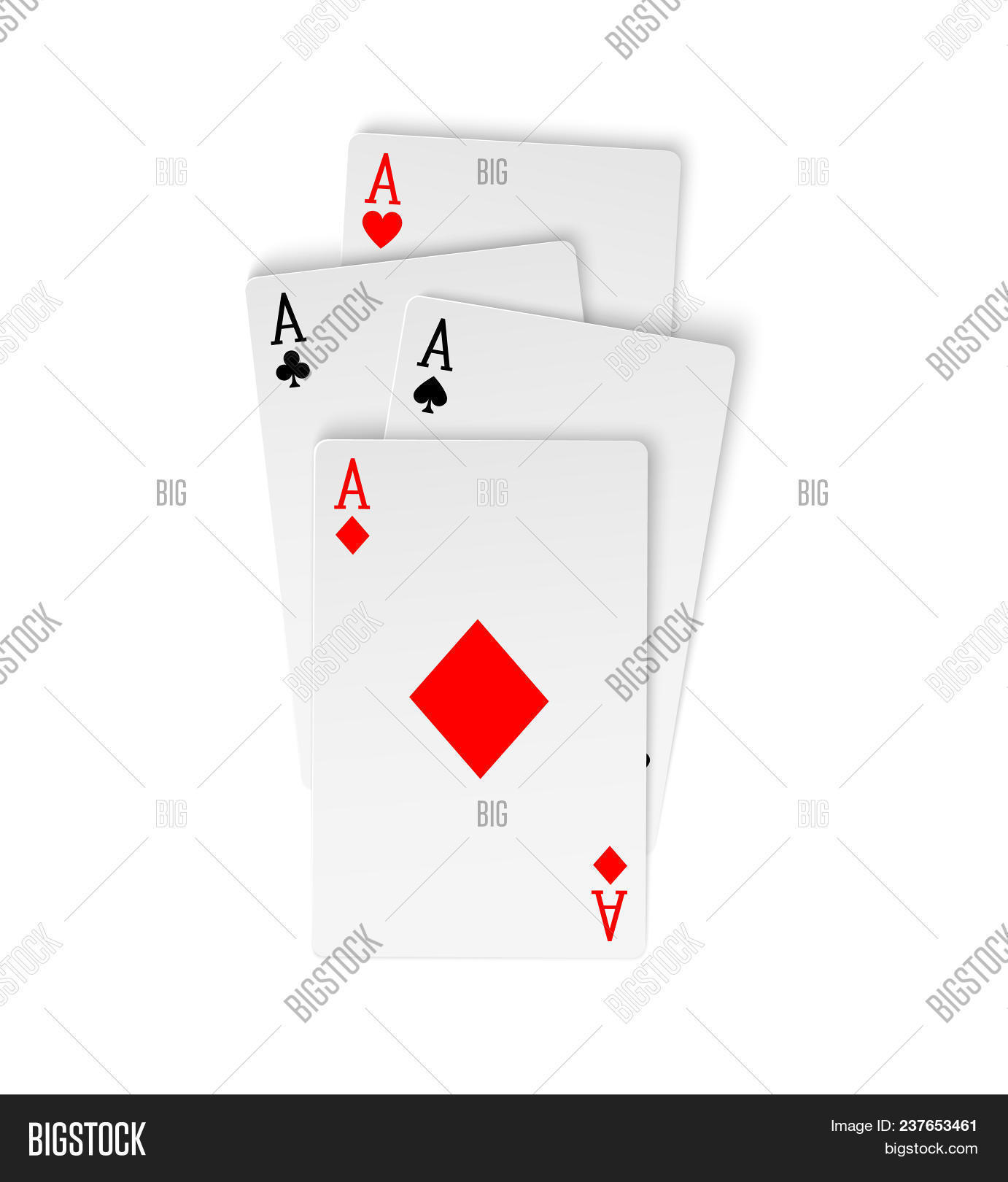 Four Aces Playing Image & Photo (Free Trial) | Bigstock