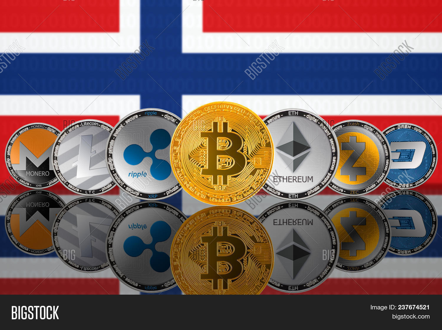 Popular Cryptocurrency Image & Photo (Free Trial) | Bigstock