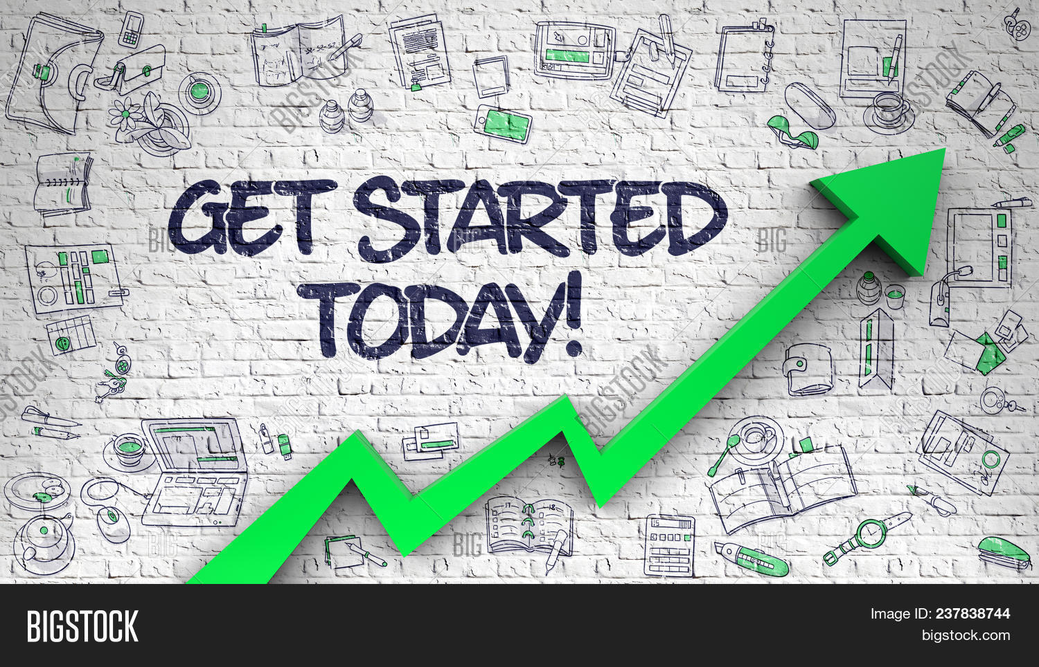 Get Started Today - Image & Photo (Free Trial) | Bigstock