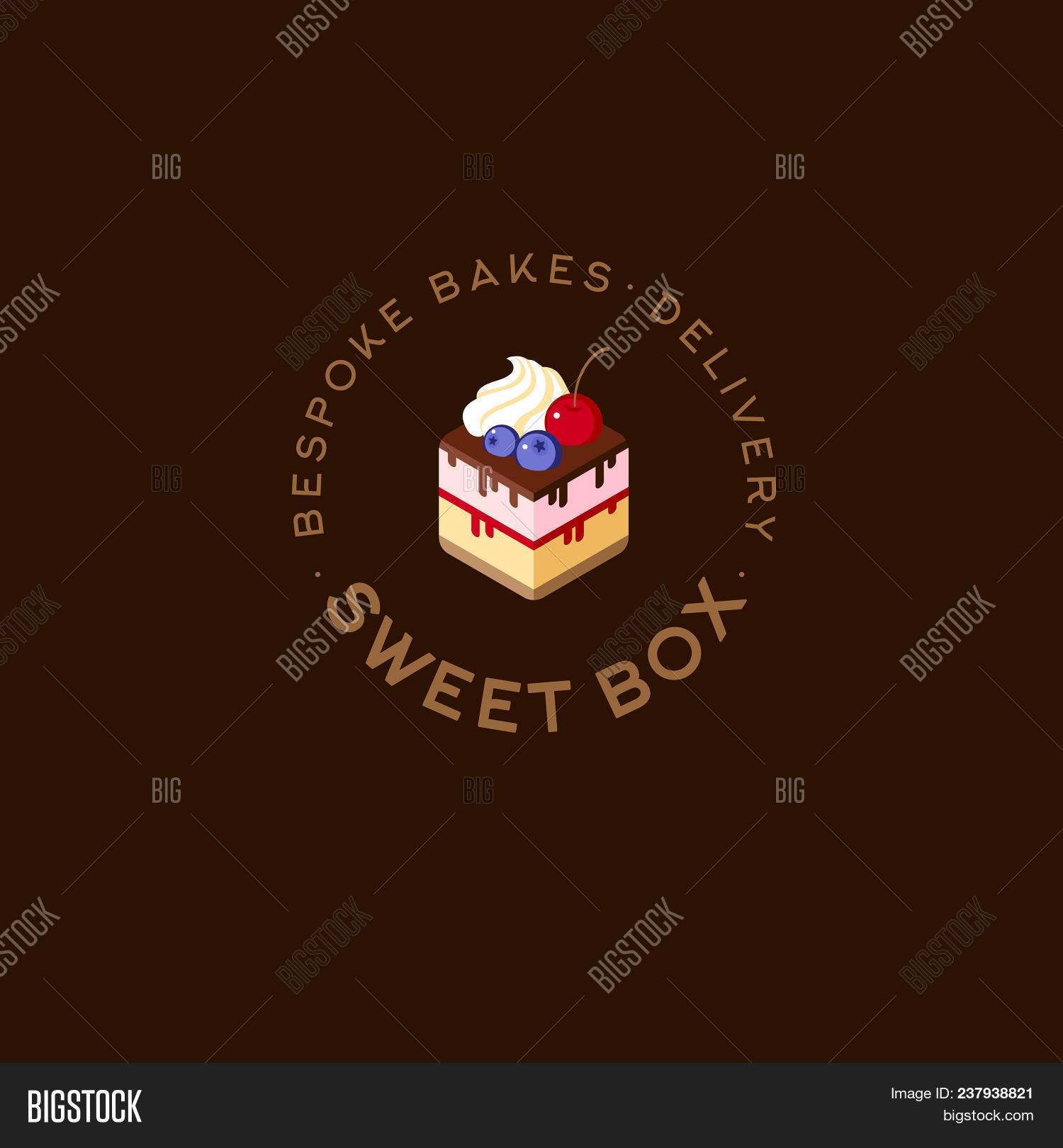Sweet Box Logo. Vector & Photo (Free Trial) | Bigstock