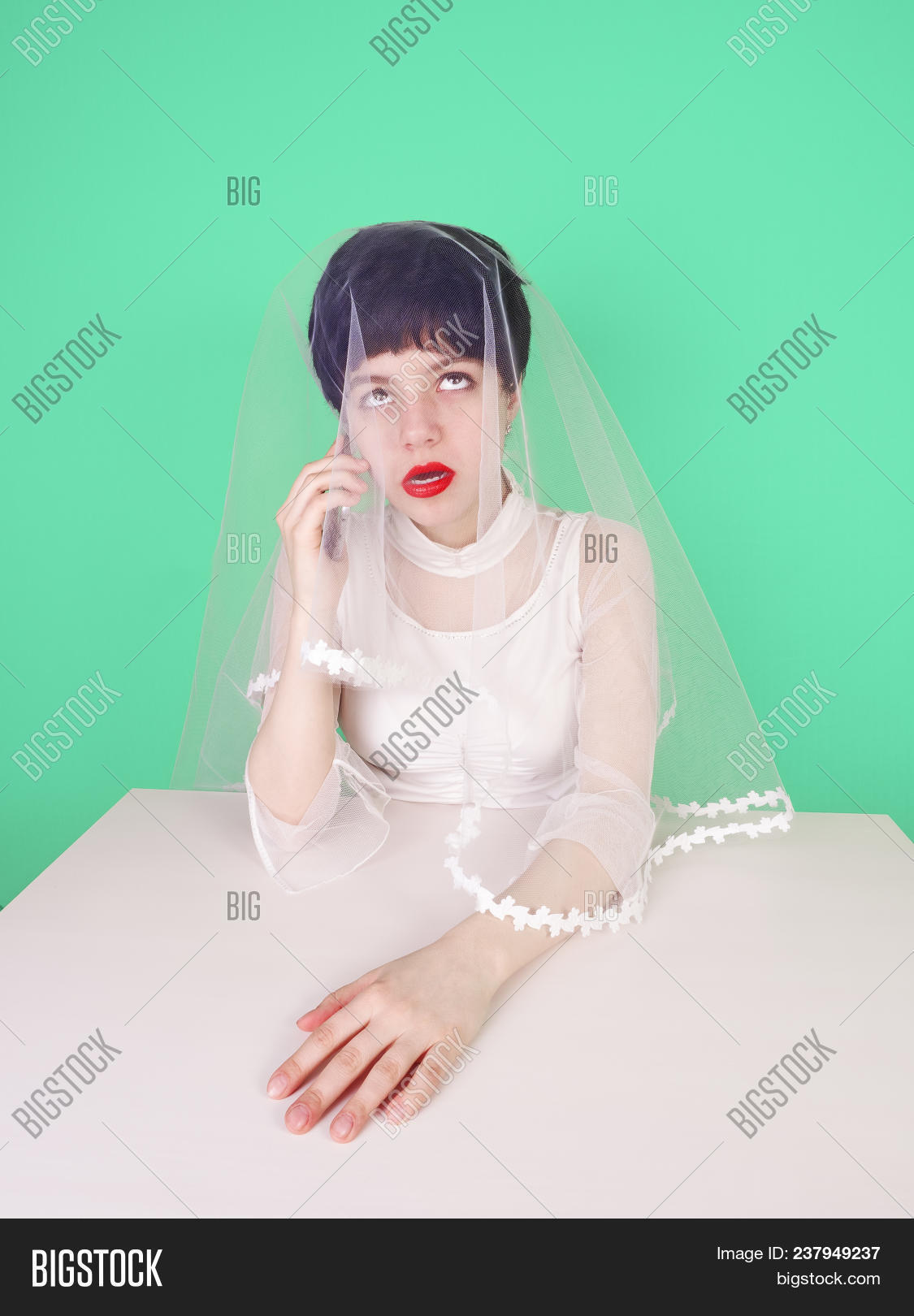 Sad Worried Bride Image & Photo (Free Trial) | Bigstock