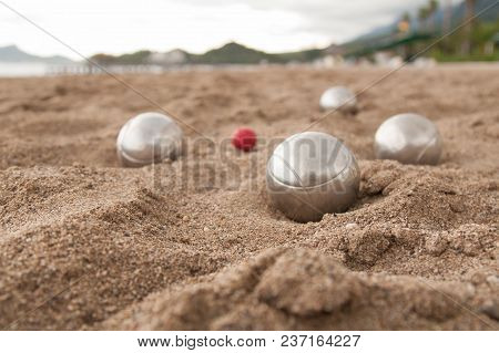 Beach. Game Bocha. Image & Photo (Free Trial) | Bigstock