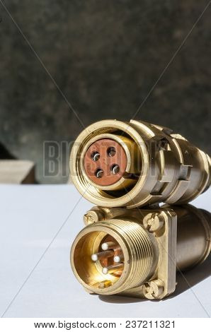 Brass Four-pin Image & Photo (Free Trial) | Bigstock