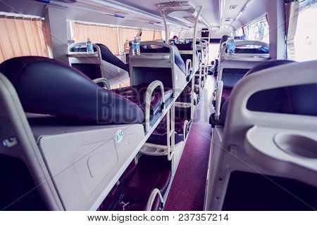 Interior Sleeper Bus Image & Photo (Free Trial) | Bigstock