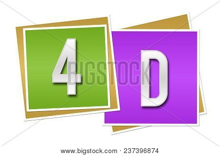4d Text Alphabets Image & Photo (Free Trial) | Bigstock