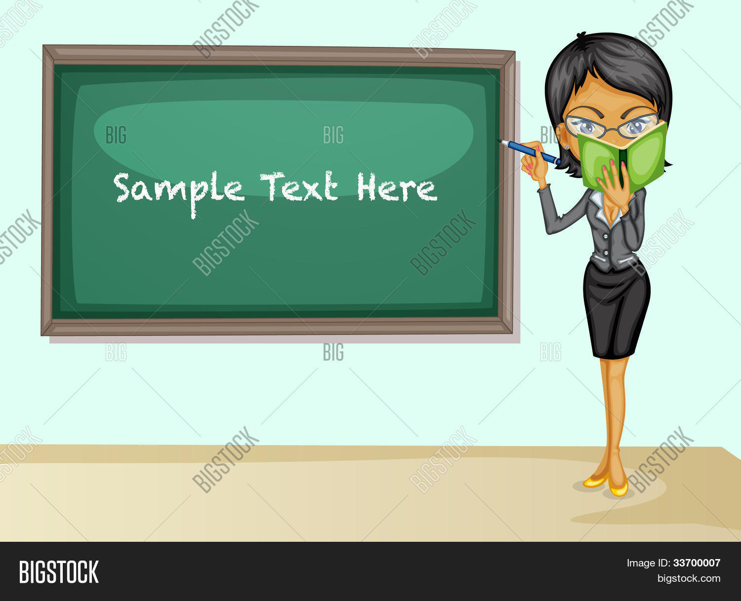 Illustration Teacher Image & Photo (Free Trial) | Bigstock