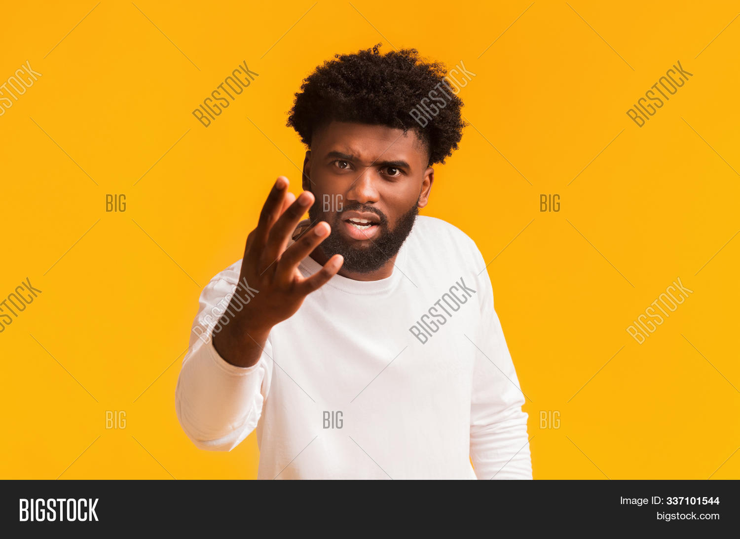 Angry Black Man Image & Photo (Free Trial) | Bigstock