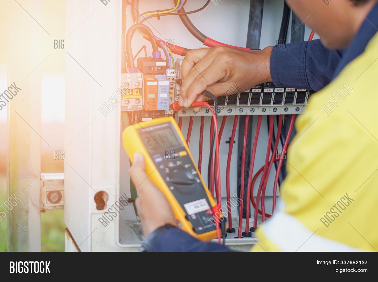Workers Use Multimeter Image & Photo (Free Trial) | Bigstock