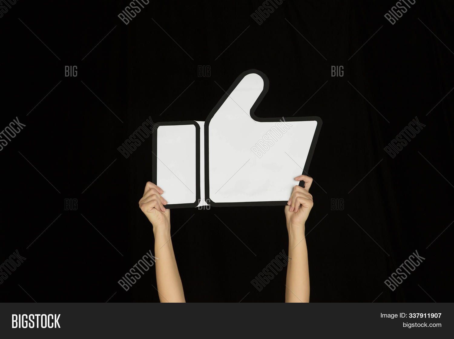 Hands Holding Sign Image & Photo (Free Trial) | Bigstock