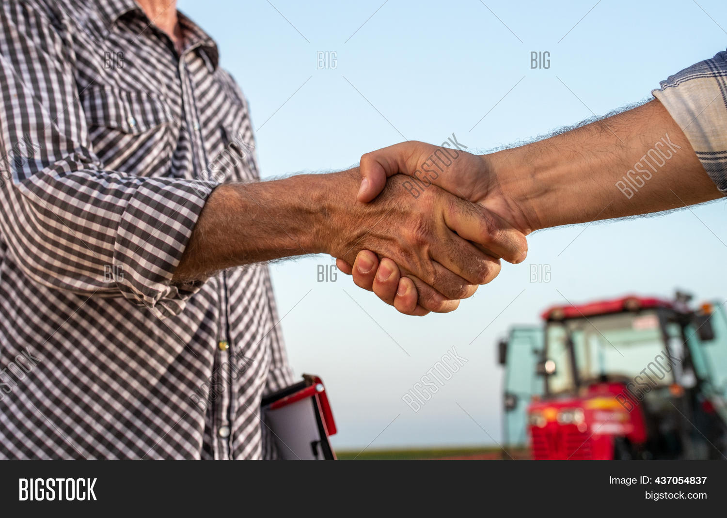 Two Farmers Plaid Image & Photo (Free Trial) | Bigstock