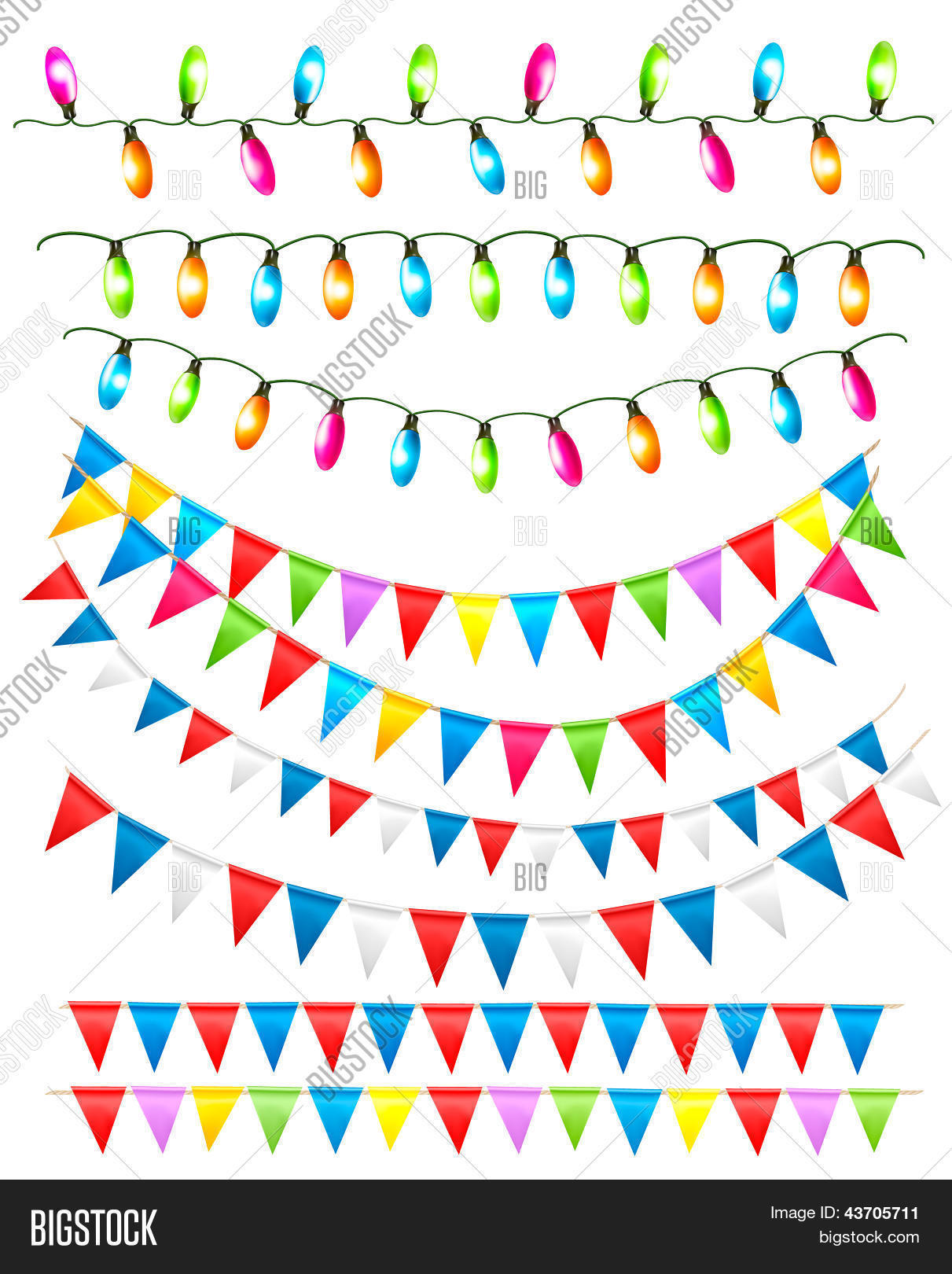 Strings Holiday Vector & Photo (Free Trial) | Bigstock