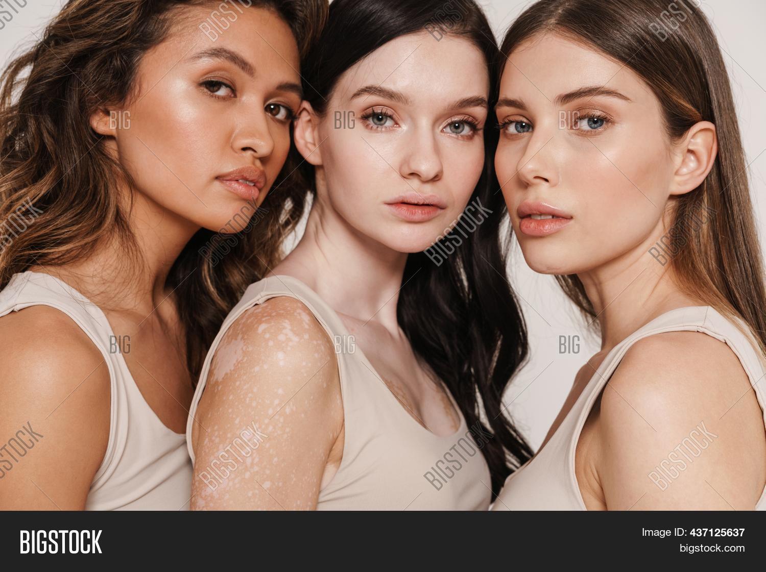 Multiracial Three Image & Photo (Free Trial) | Bigstock