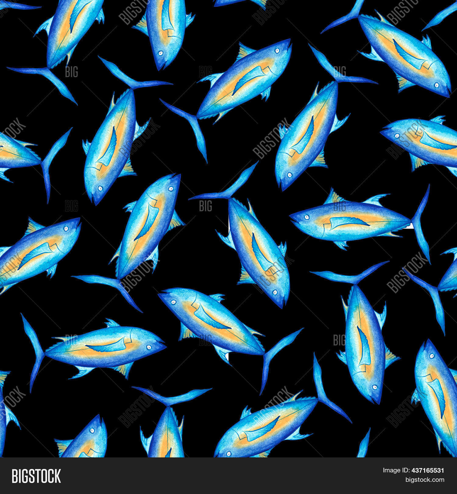 Bright Bluefin Tuna On Image & Photo (Free Trial) | Bigstock